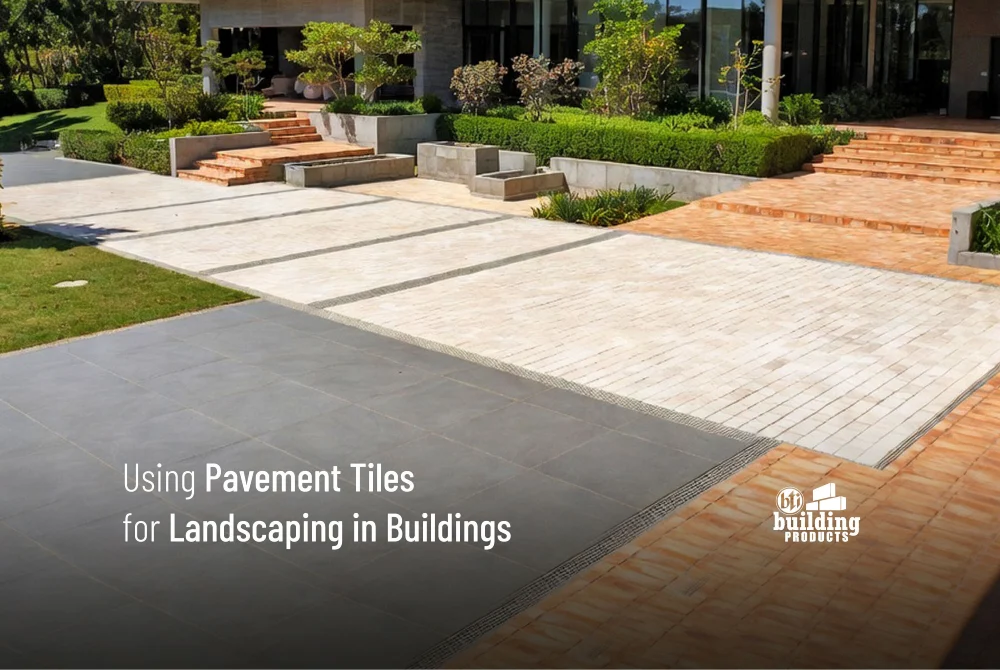 Using Pavement Tiles for Landscaping in Buildings - bti Building Products